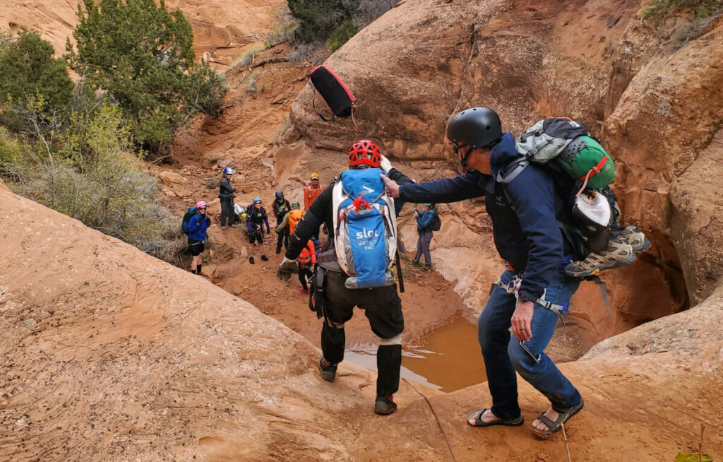 Moab Technical Canyoneering Basics Course | North Wash Outfitters